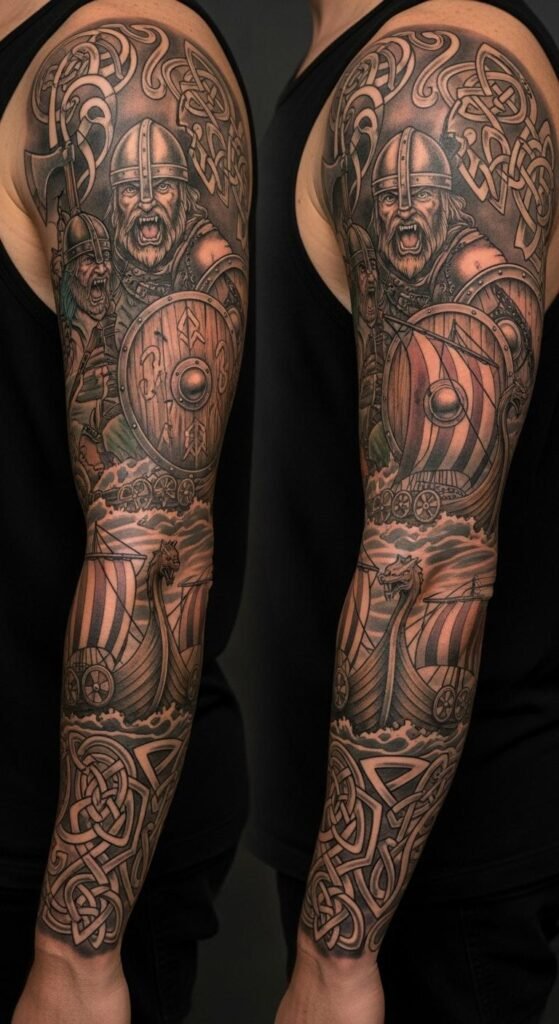 27 Striking Warrior Tattoo Ideas to Command Respect – inkinminutes.com