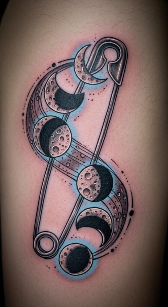 27 Bold Safety Pin Tattoo Ideas That Symbolize Strength – inkinminutes.com