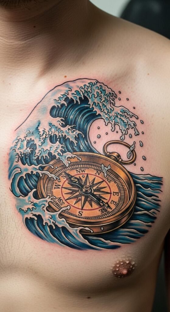 27 Stunning Wave Tattoo Ideas That Boost Bold Self-Expression ...