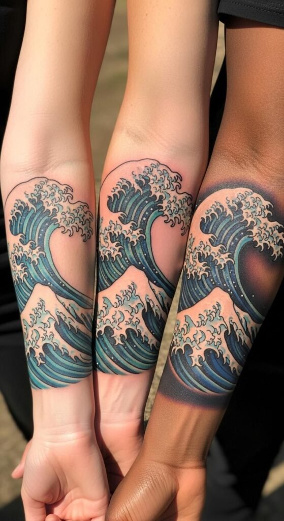 27 Stunning Wave Tattoo Ideas That Boost Bold Self-Expression ...