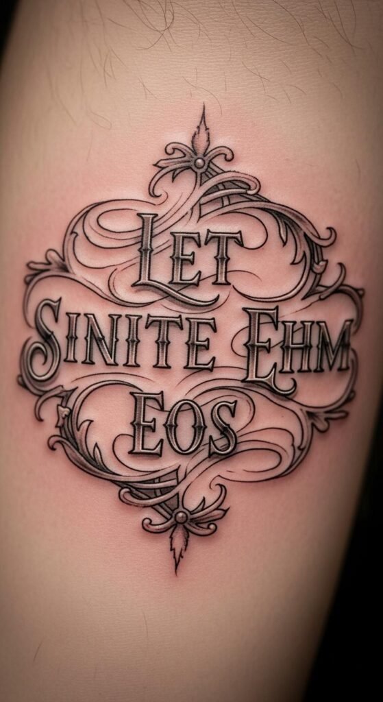 27 Bold “Let Them Tattoo” Ideas That Spark Confidence – inkinminutes.com